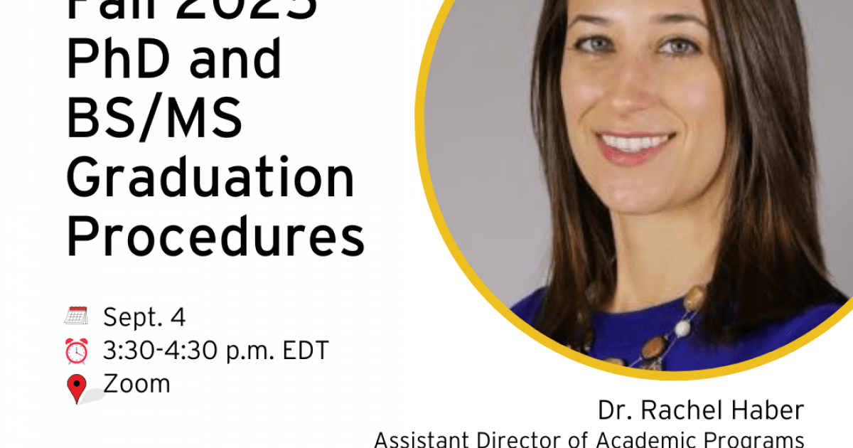 GEOG Seminar 9/4: Rachel Haber, "Fall '25 PhD and BS/MS Graduation ...